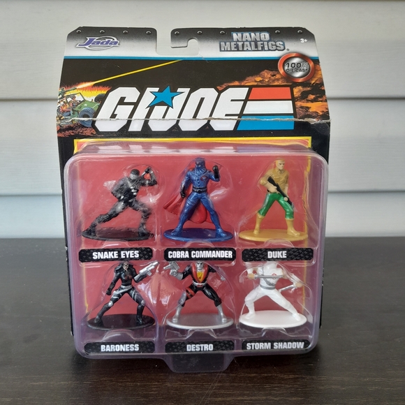 Toys | Gi Joe Jada Nano Metalfigs Action Figure Set 6 Characters New ...